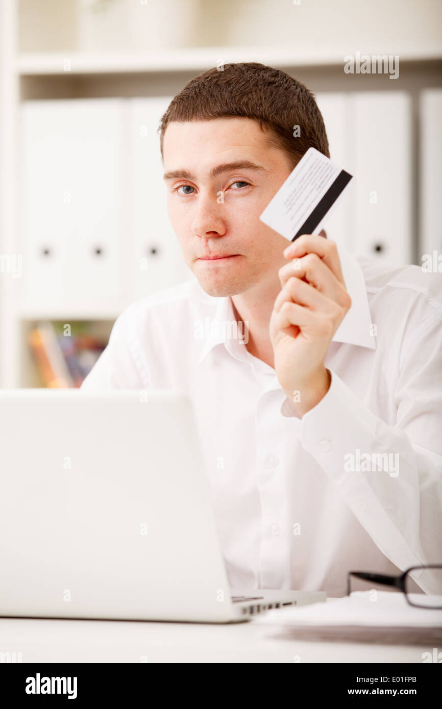 man holding credit card Stock Photo - Alamy man holding credit card Stock Photo - Alamy