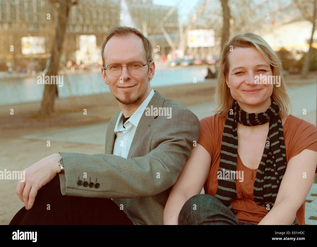 Dietmar Dath and Barbara Kirchner Stock Photo - Alamy