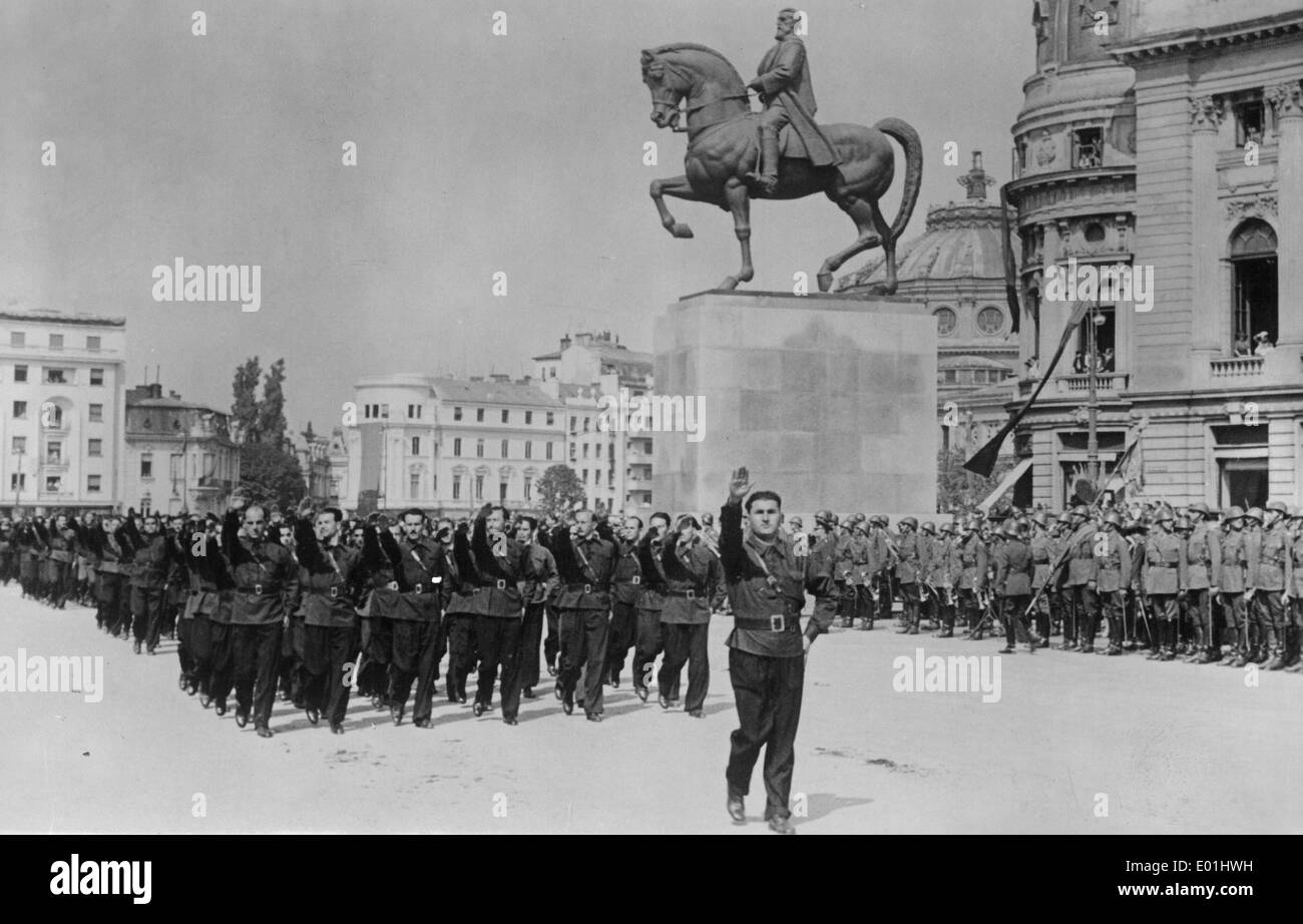 Members of the Iron Guard, 1940 Stock Photo - Alamy