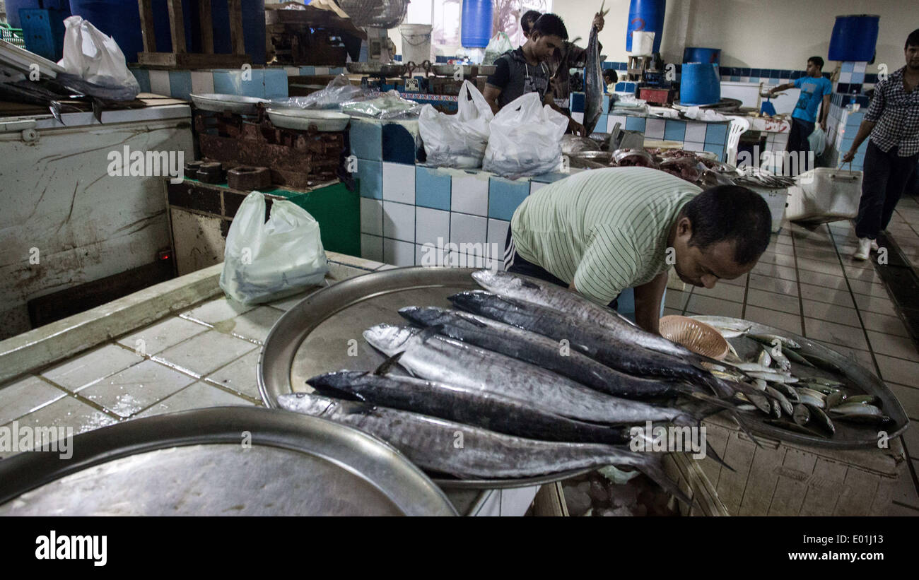 Manama, Bahrain. 28th Apr, 2014. Pictures showing an old market for ...
