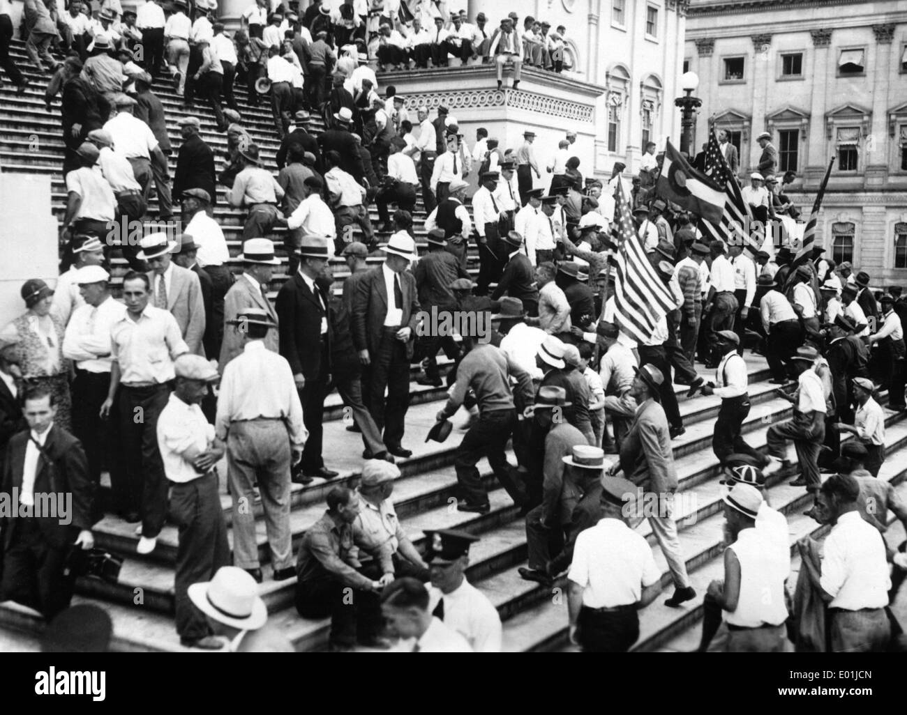 Bonus army march washington hi-res stock photography and images - Alamy