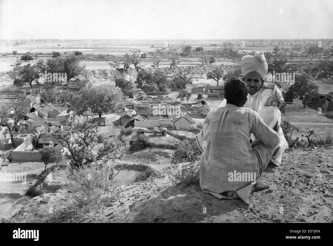 Indian rural men Black and White Stock Photos & Images - Alamy