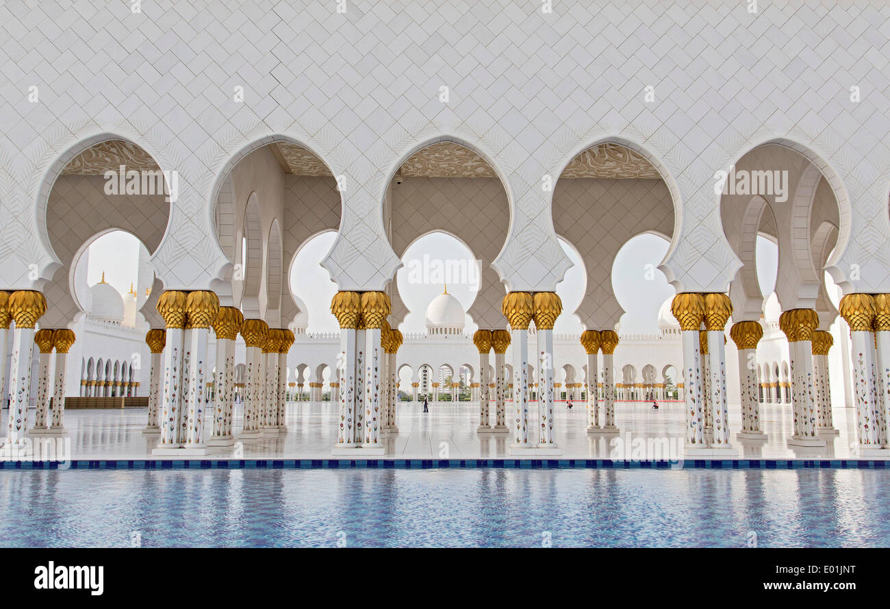 Sheikh Zayed Mosque Abu Dhabi Emirate Of Abu Dhabi United Arab
