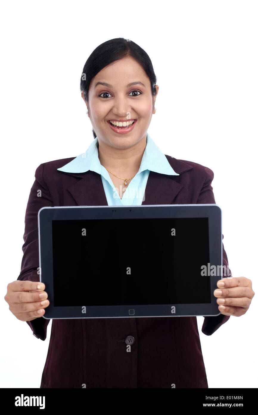 Woman tablet screen hi-res stock photography and images - Alamy