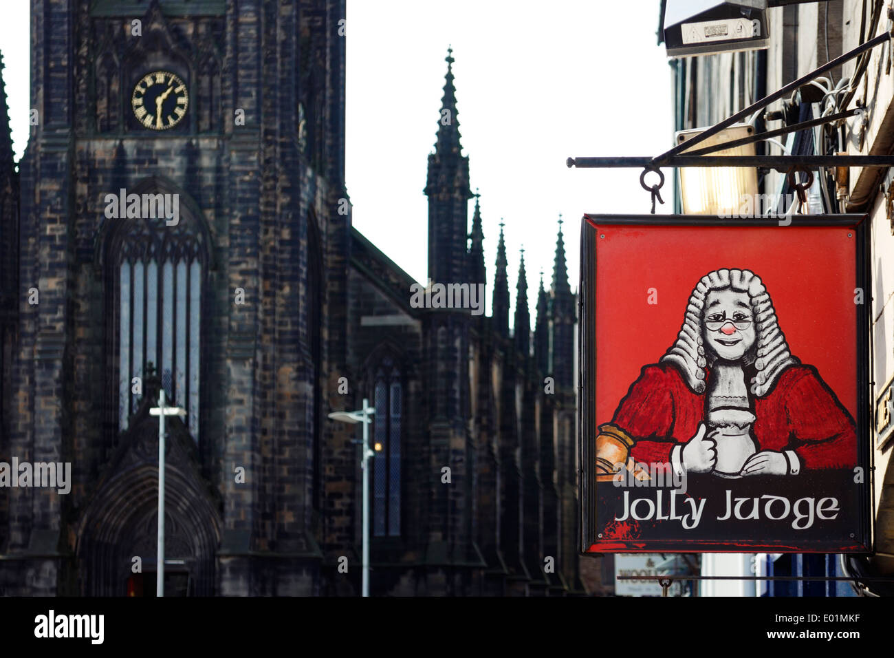 Jolly judge pub edinburgh hi-res stock photography and images - Alamy