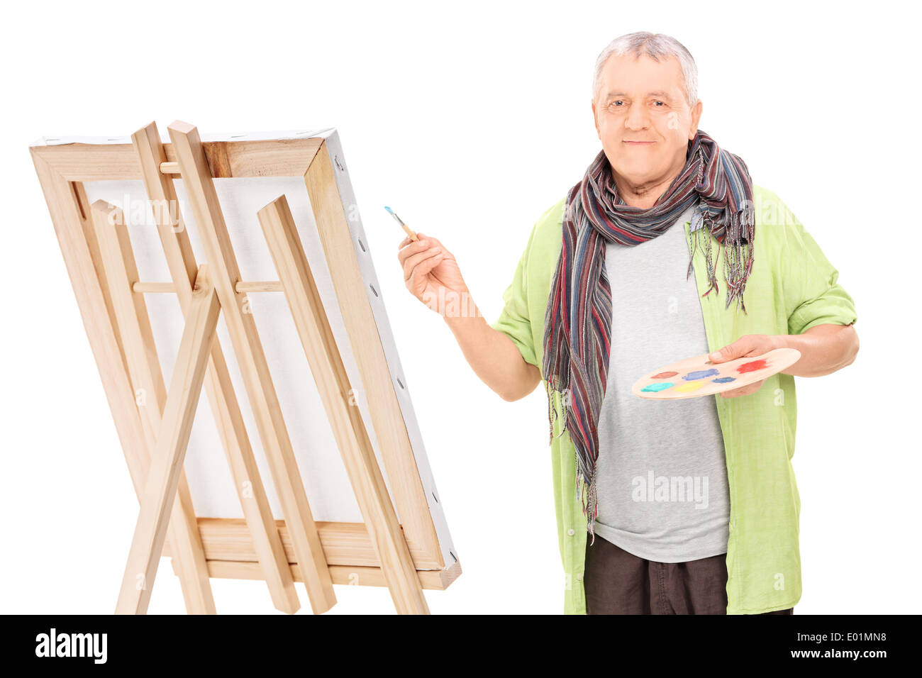 Studio of artist painter Cut Out Stock Images & Pictures - Alamy