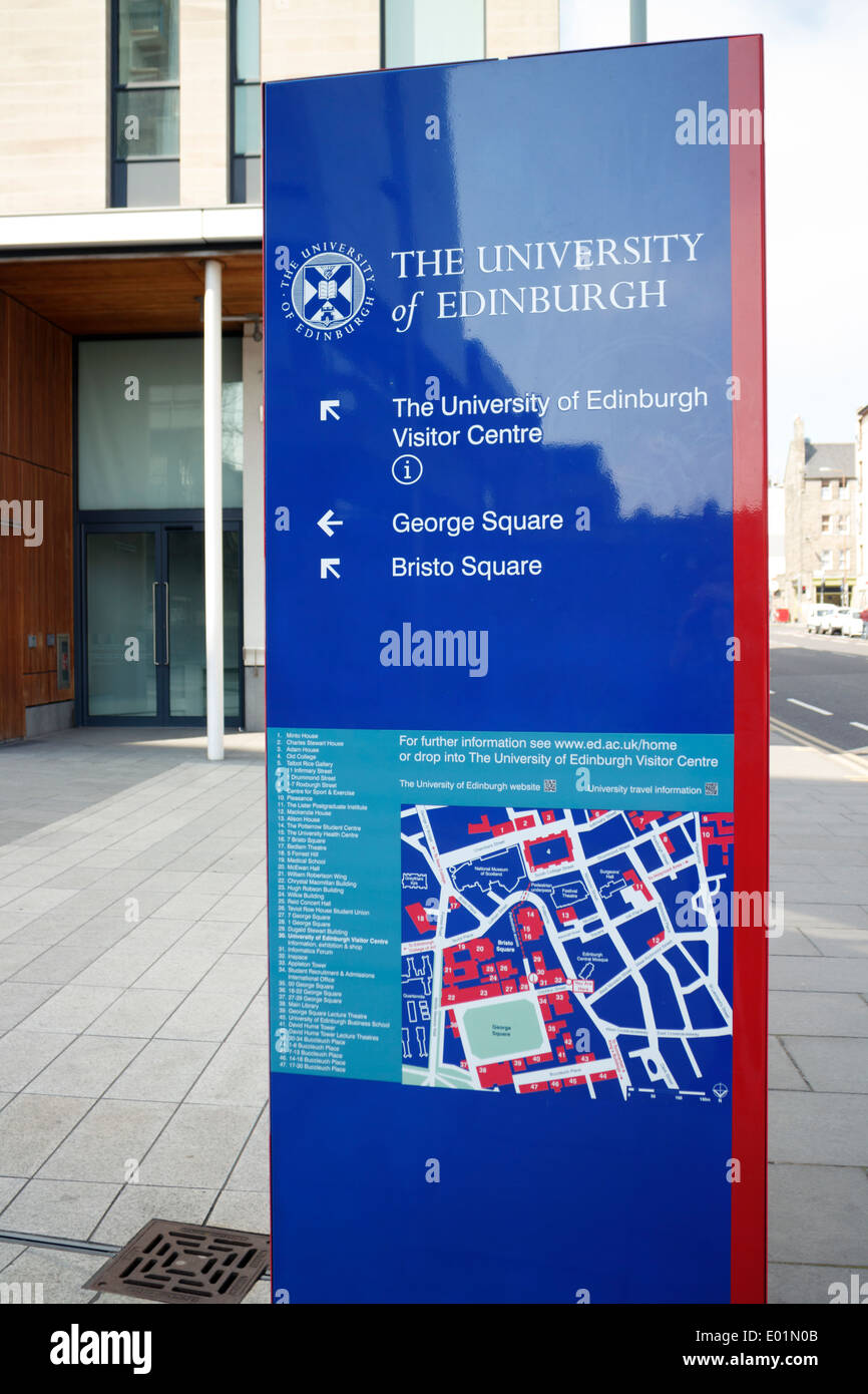 University Of Edinburgh Map