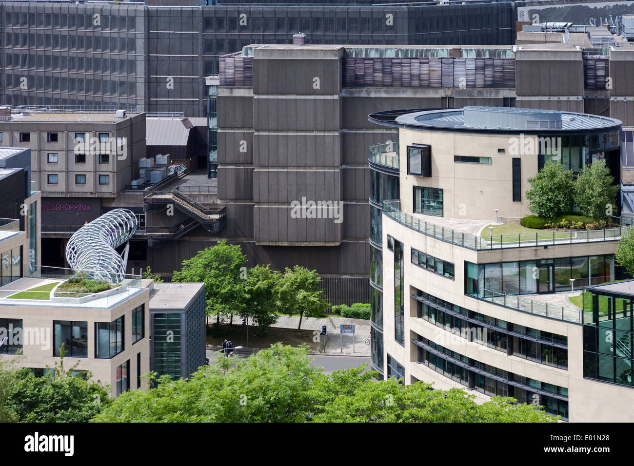Greenside Place office development with St James Shopping centre in the ...