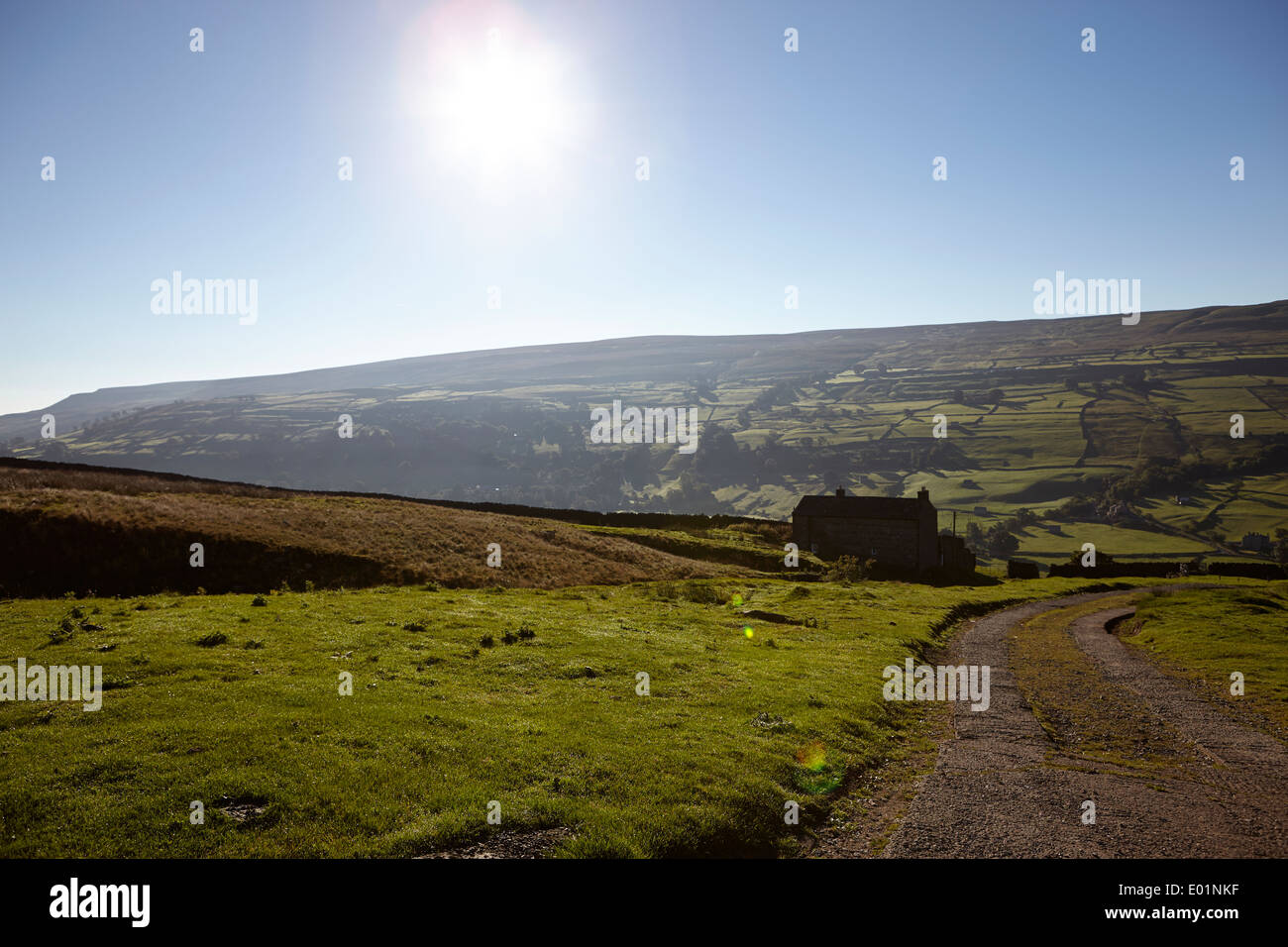 farm cottage Yorkshire Dales Stock Photo - Alamy