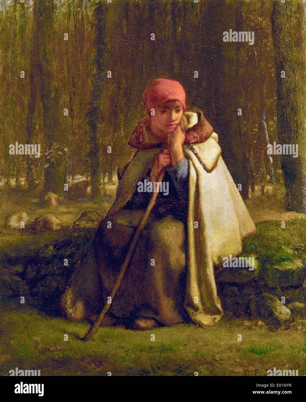 Jean francois millet, painting hi-res stock photography and images - Alamy