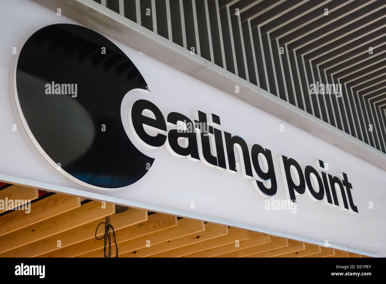 Aeropuerto de Madrid Barajas, eating point, Spain, Madrid Stock Photo ...