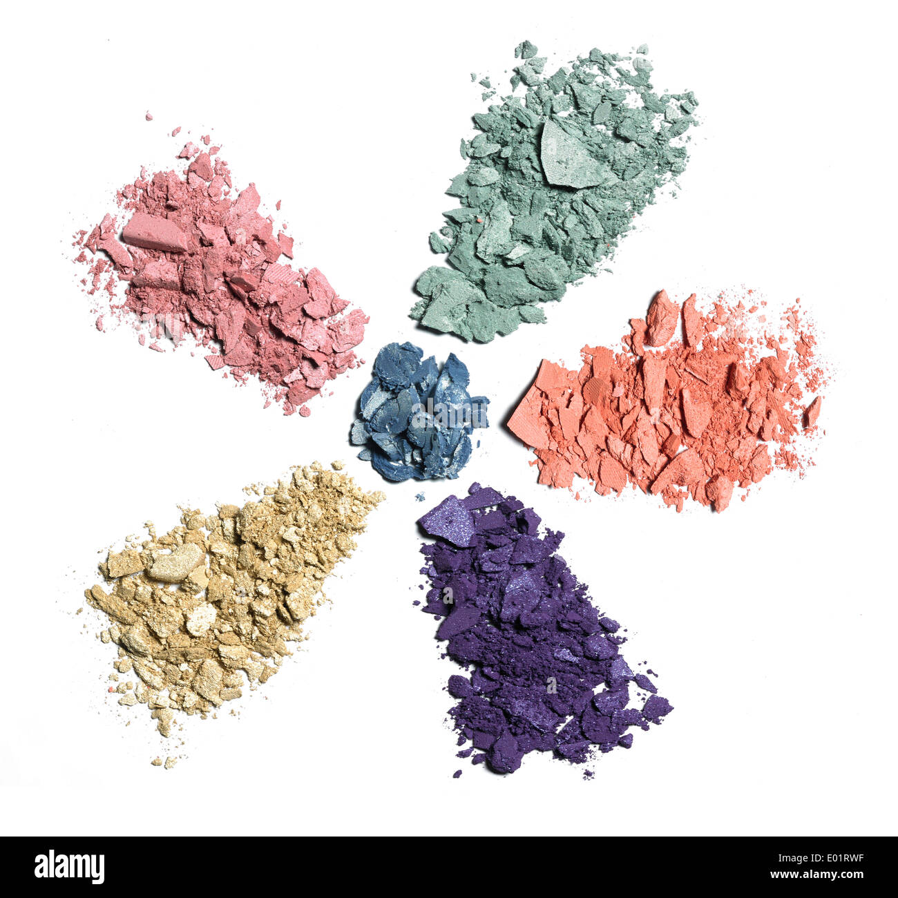 Beauty make up products Cut Out Stock Images & Pictures - Alamy