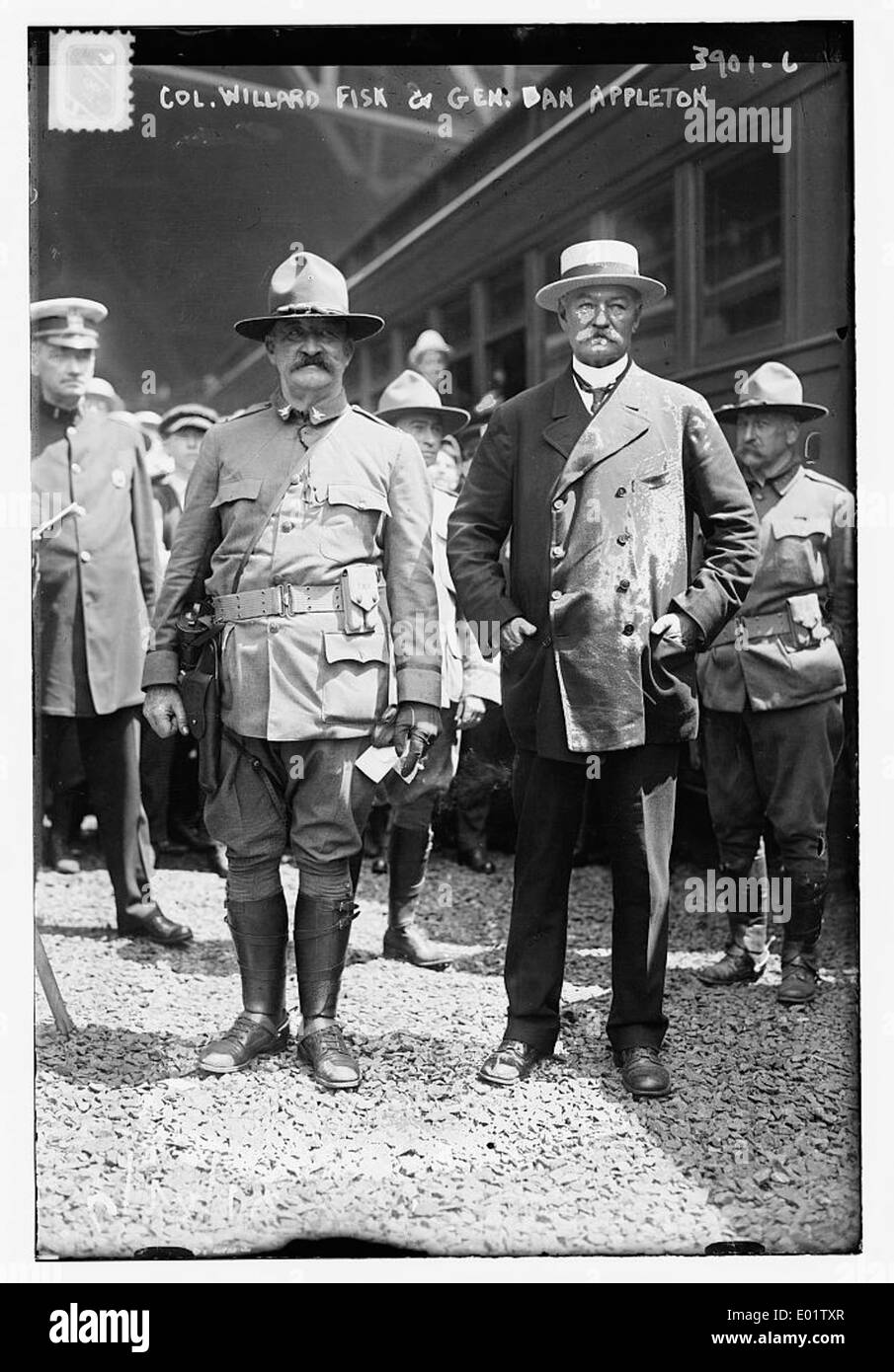 This photograph from the Library of Congress shows Colonel Willard Fisk ...