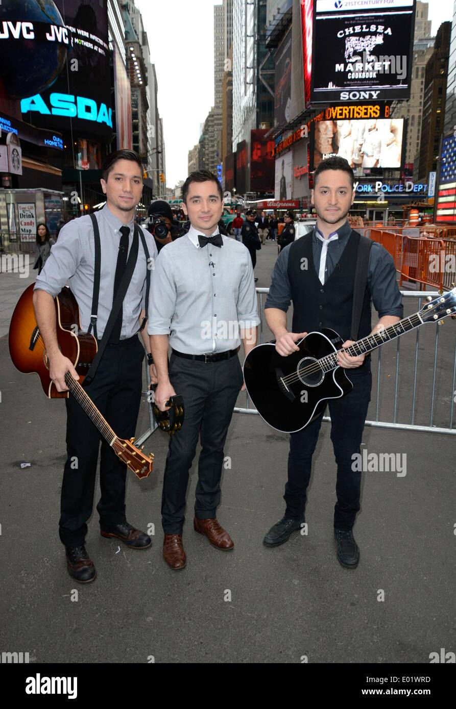 New York, NY, USA. 29th Apr, 2014. Boyce Avebue: Fabian Manzano, Daniel ...