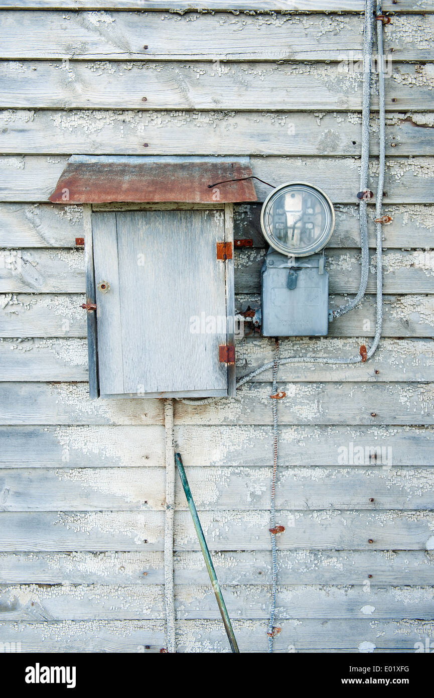 Electric meter box High Resolution Stock Photography and Images - Alamy