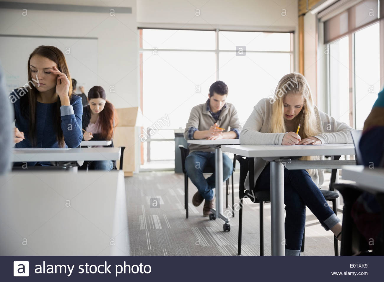 High school writing test hi-res stock photography and images - Alamy