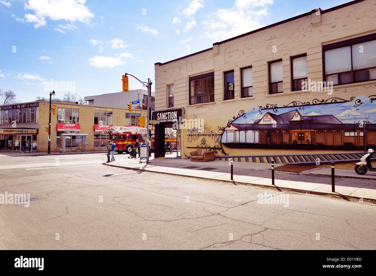 Toronto junction neighbourhood hi-res stock photography and images - Alamy