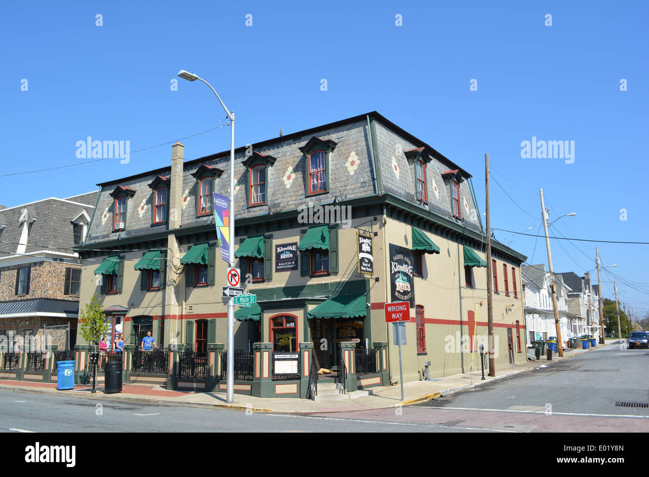 Building on Main Street, Newark, Delaware near the University of ...