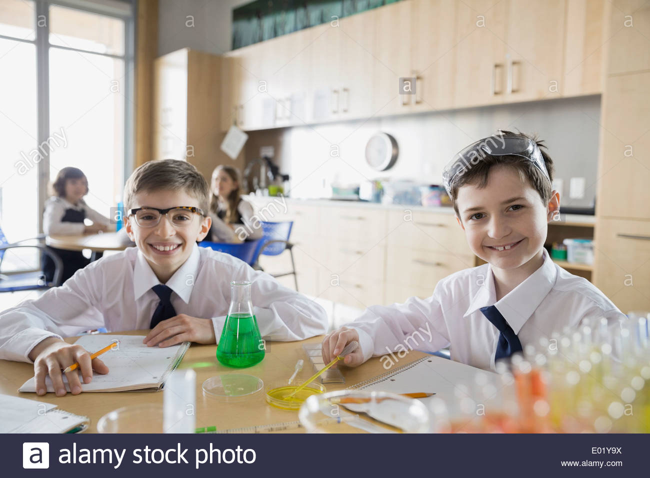 Boys classroom uniform hi-res stock photography and images - Alamy