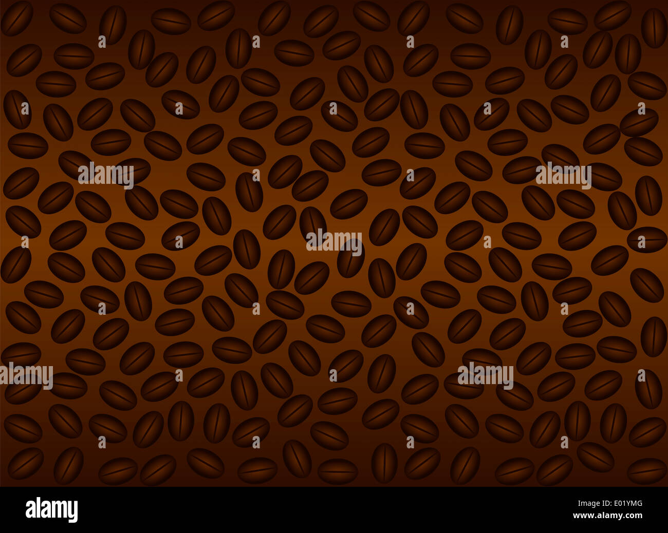 Coffee beans background, brown gradient - seamless wallpaper can be ...