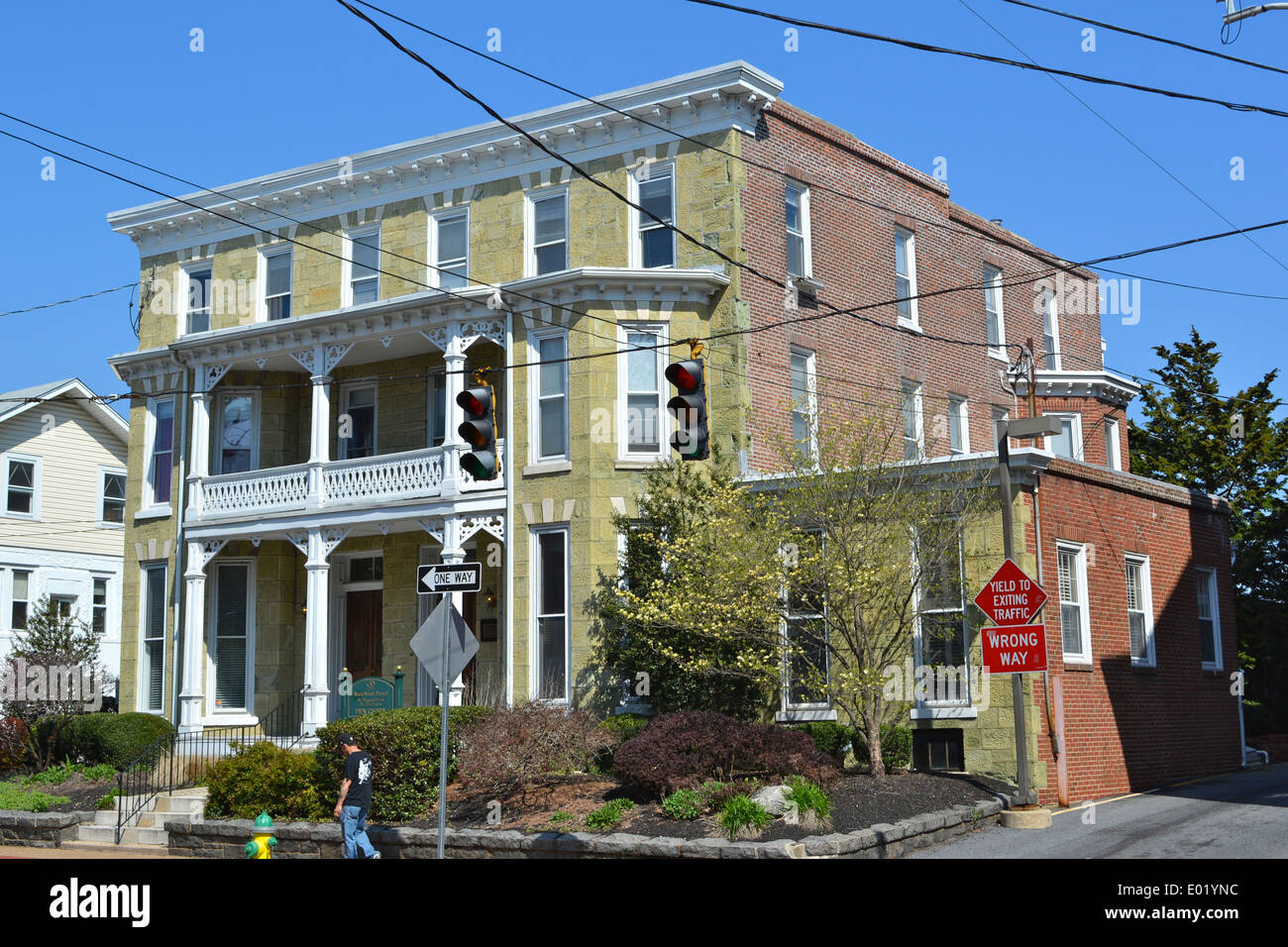 Building on Main Street, Newark, Delaware near the University of ...