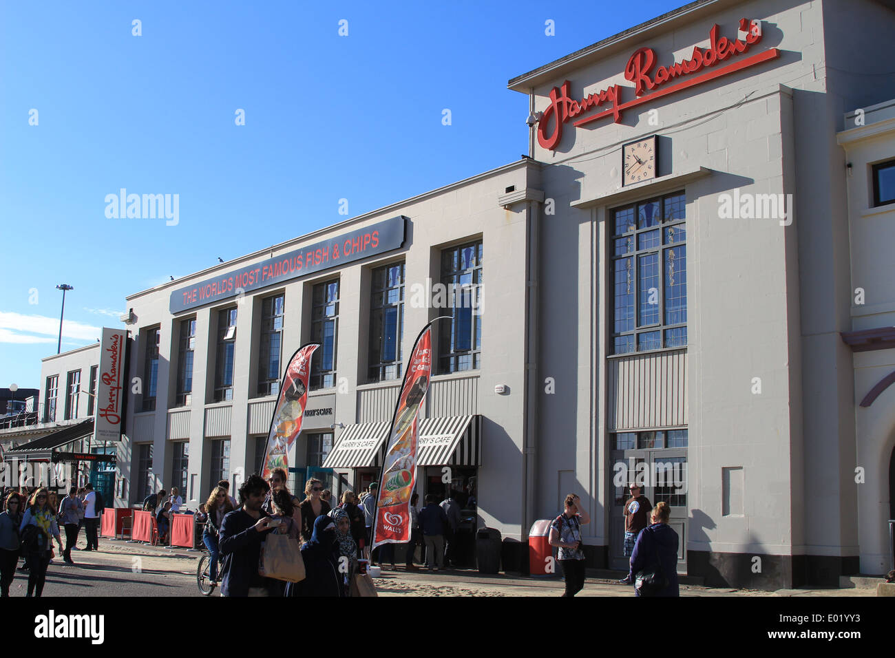 Harry Ramsden's World Famous Fish and Chips restaurant at Bournemouth ...