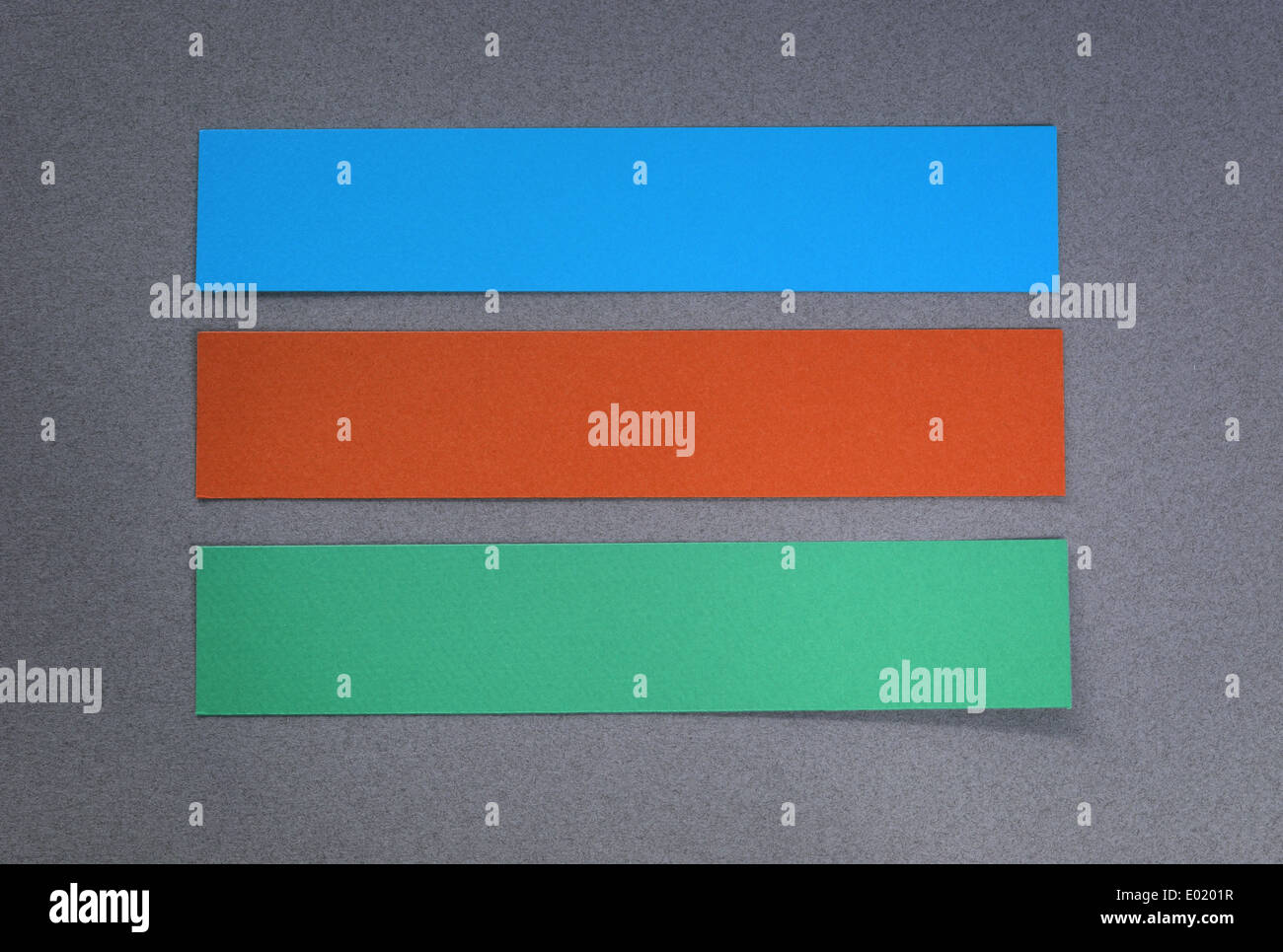 Three horizontal colorful options paper banner template texture Stock ...