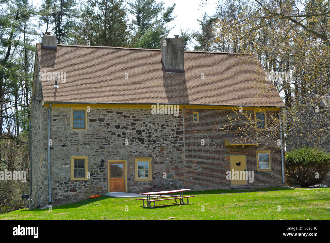 Worrall house in Ridley Creek State Park, in Edgmont Township ...