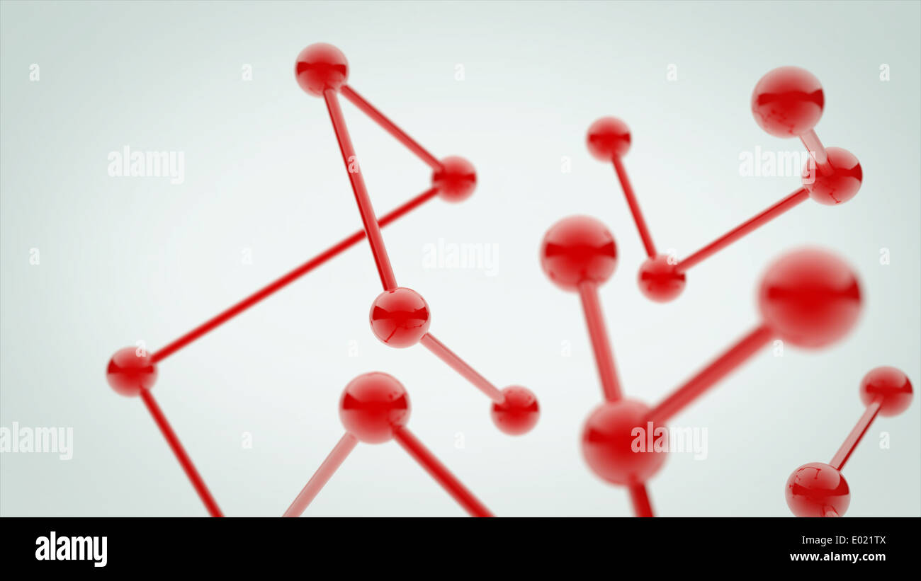 High resolution 3d molecular structure Stock Photo - Alamy