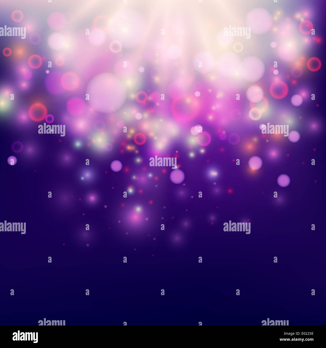 Purple Abstract Backdrop Bokeh Vector Background Stock Photo - Alamy