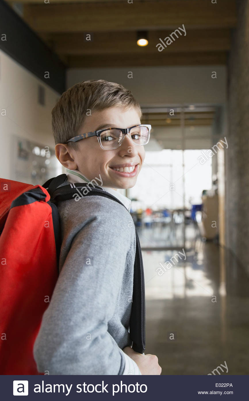 School boys side by side back view hi-res stock photography and images ...