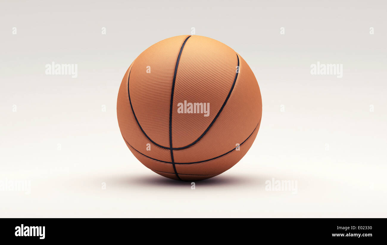 Basketball isolated on white background Stock Photo - Alamy