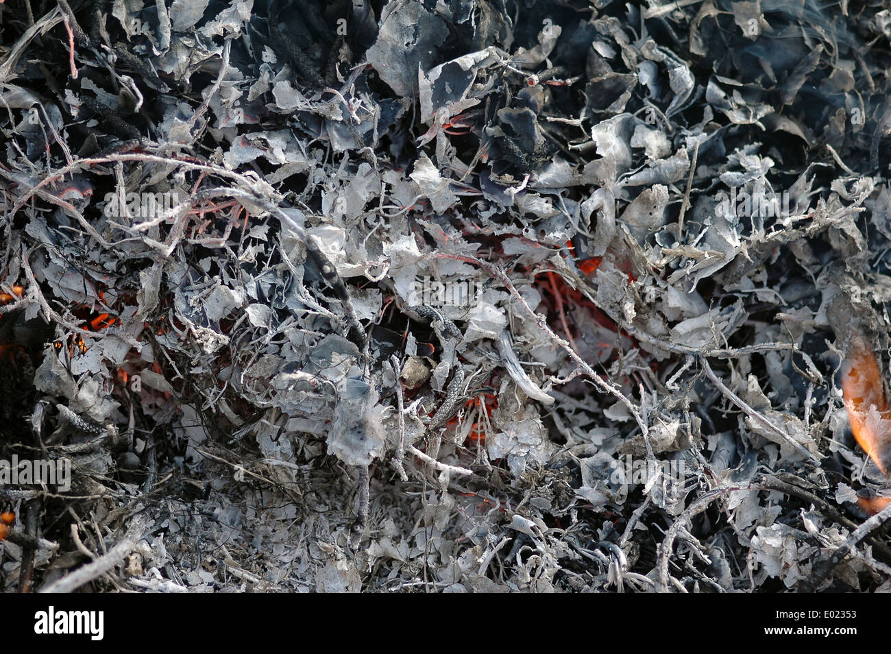 straw ashes burning Stock Photo - Alamy