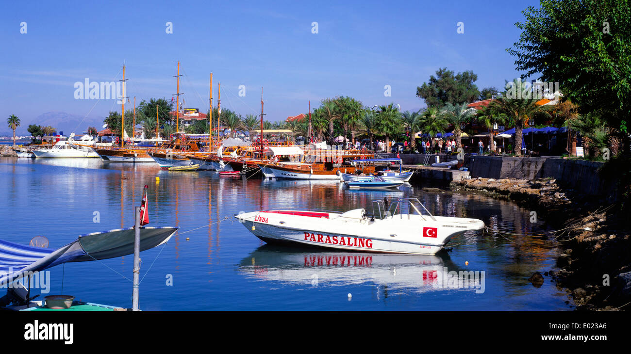Side harbour Turkey Stock Photo - Alamy