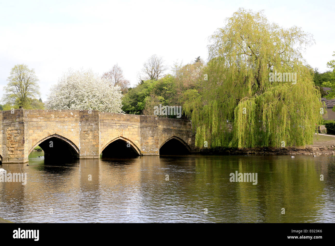 England Medieval Stone Bridge Stock Photos & England Medieval Stone ...