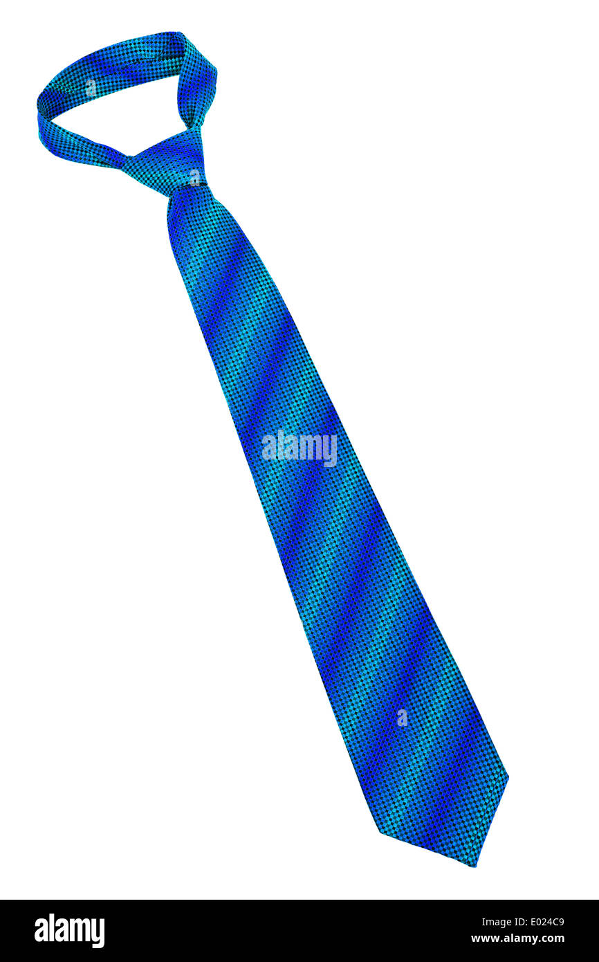 striped necktie on a white background Stock Photo - Alamy