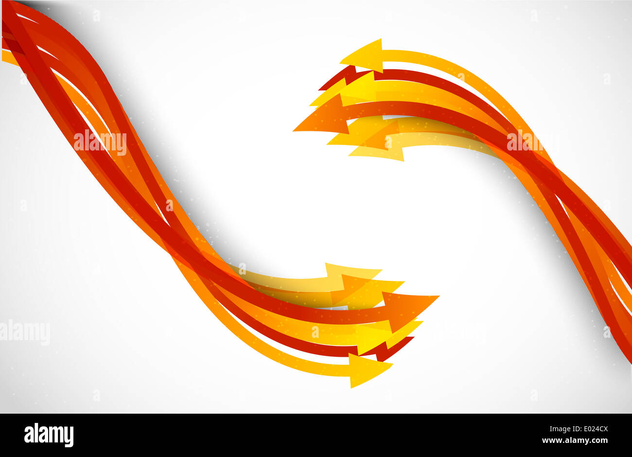 Bright background with orange arrows. Abstract illustration Stock Photo ...