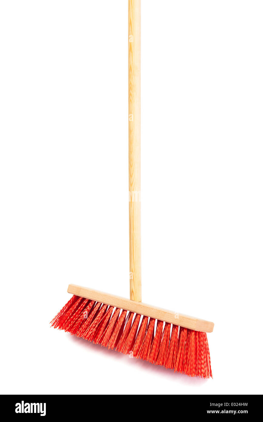 Mop with a red handle hi-res stock photography and images - Alamy