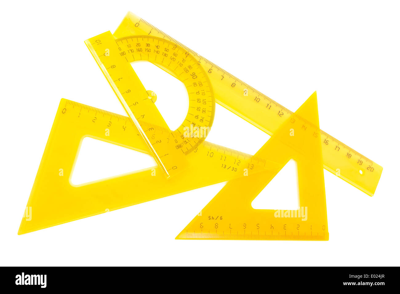 Triangle measuring tool hi-res stock photography and images - Alamy