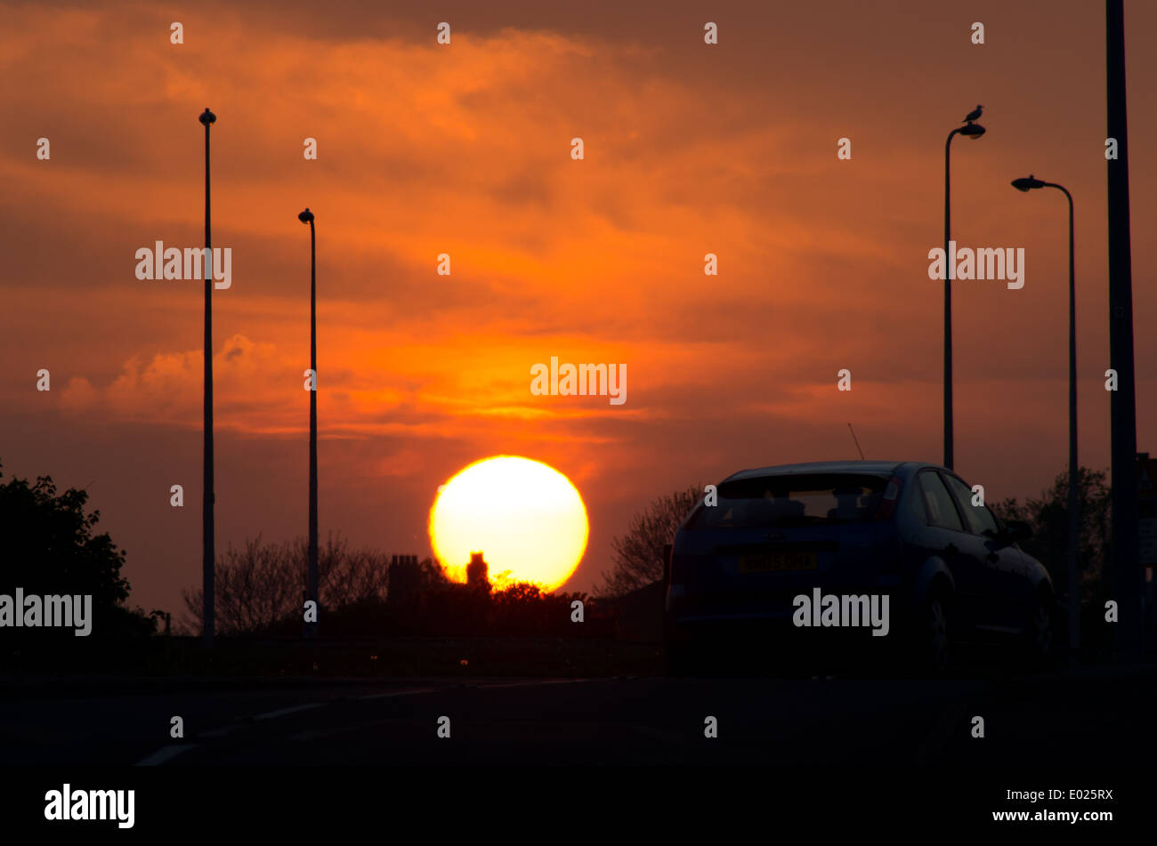 Car sun hi-res stock photography and images - Alamy