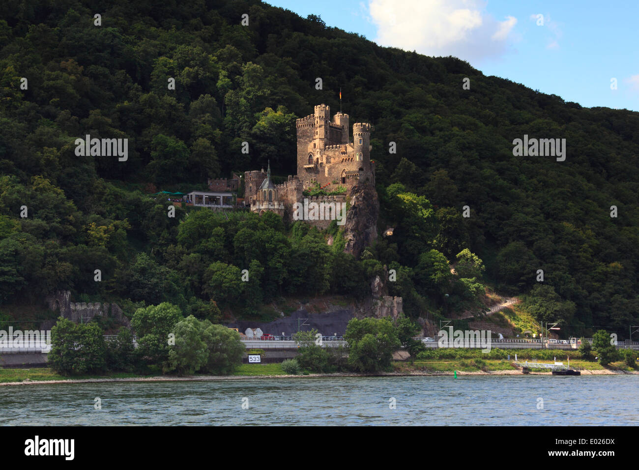 Rheinstein castle hi-res stock photography and images - Alamy