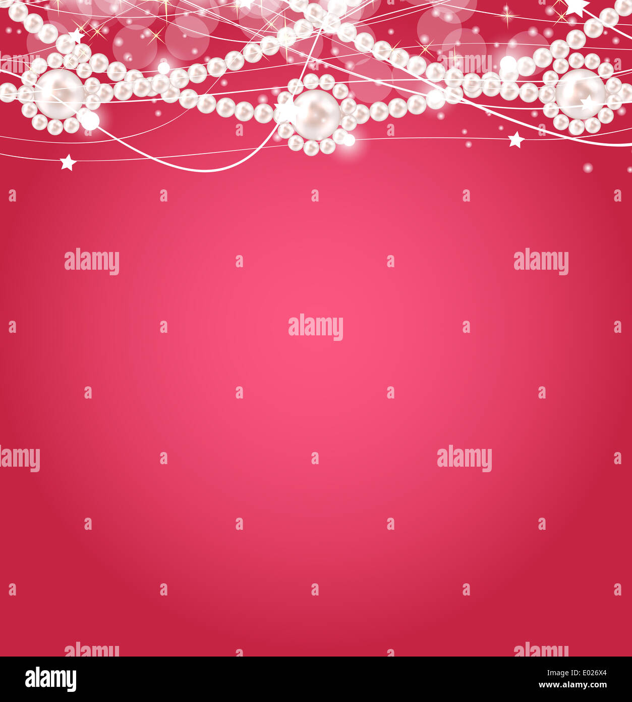 Beauty pearl background vector illustration Stock Photo - Alamy