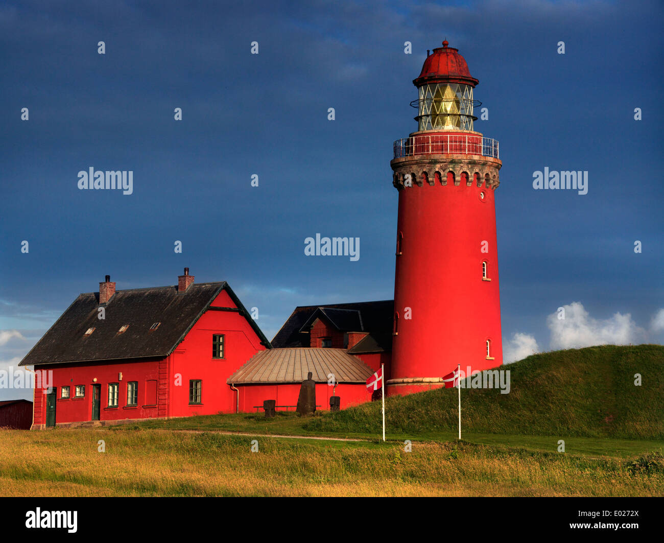 Photo of Bovbjerg Lighthouse, Lemvig, Denmark Stock Photo - Alamy