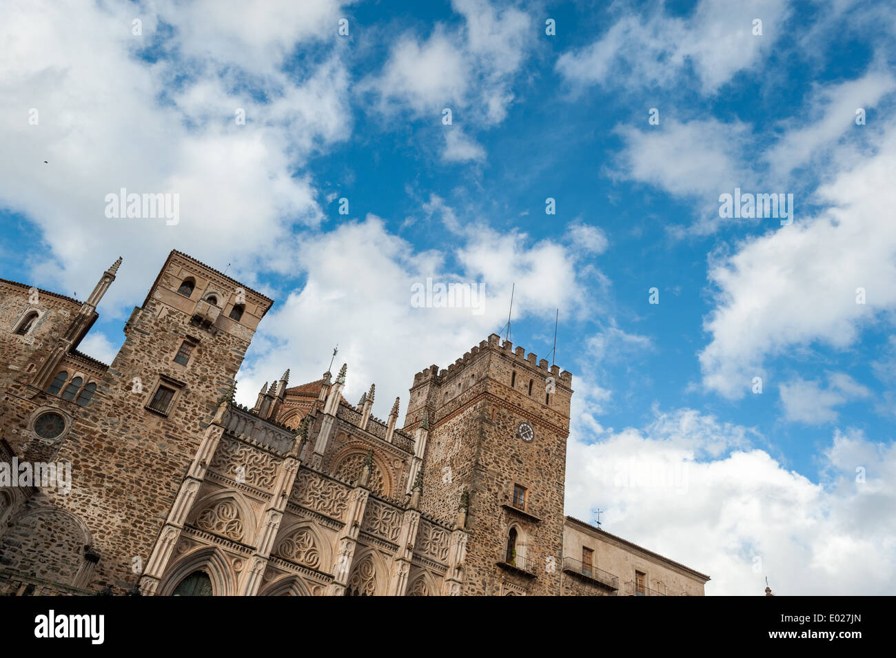 Royal monastery of saint mary of guadalupe hi-res stock photography and ...