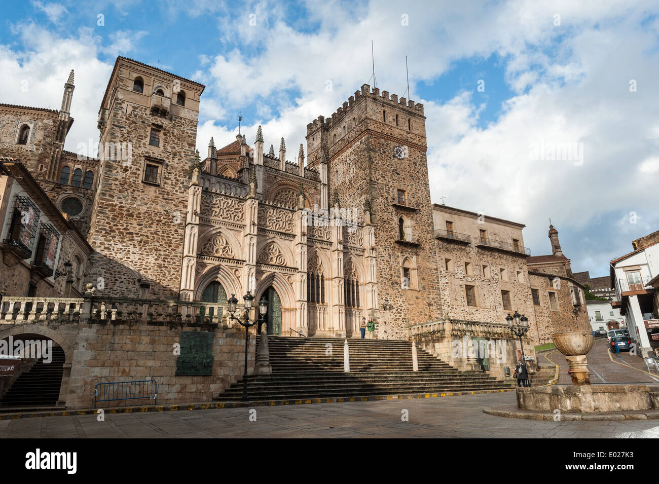 Royal monastery of saint mary of guadalupe hi-res stock photography and ...