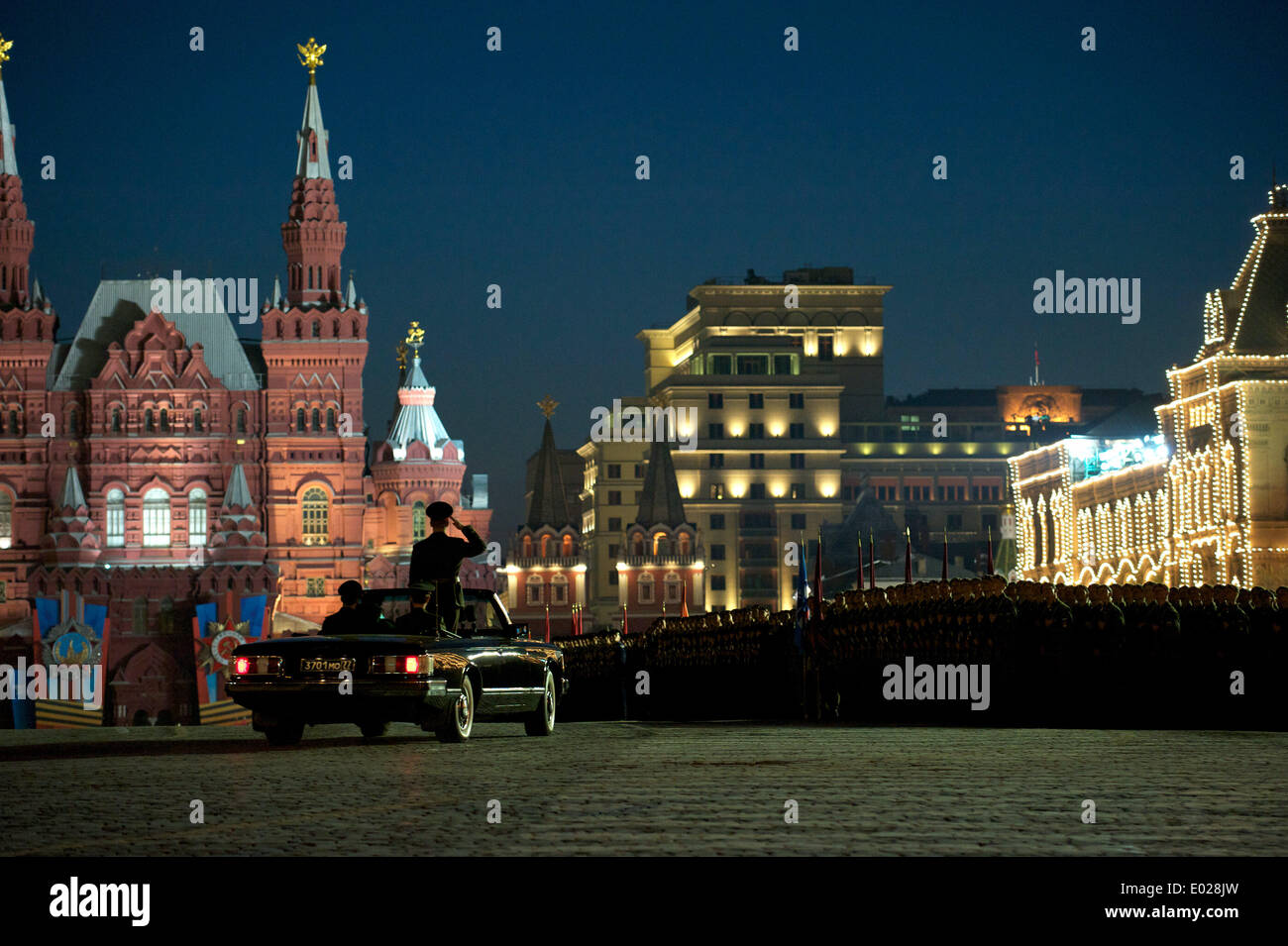 Moscow, Russia. 29th Apr, 2014. Rehearse of Victory Parade on Red ...