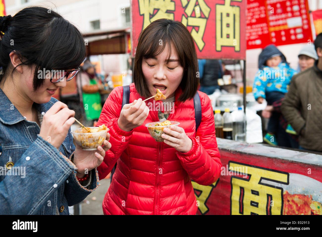 Kaolengmian noddles is one of Harbins most popular flavorful fried ...
