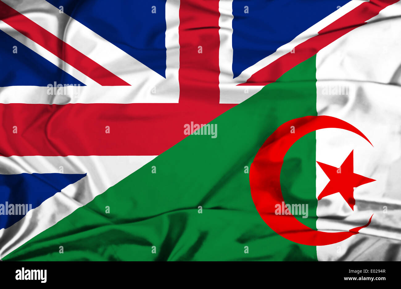 Algerian flag hi-res stock photography and images - Alamy