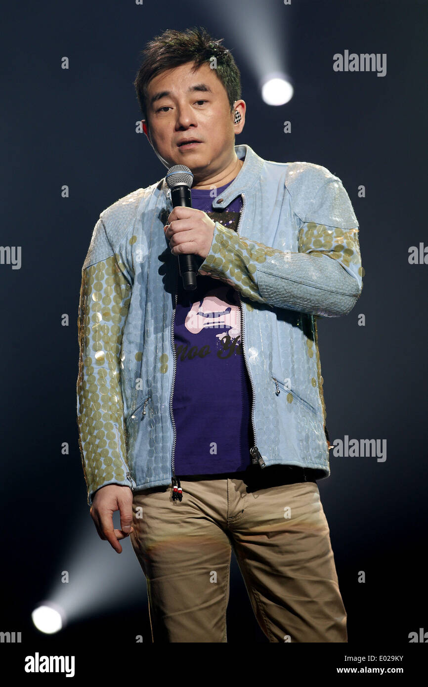 Toronto, Canada. 27th April 2014. Hong Kong Cantopop singer David Lui ...