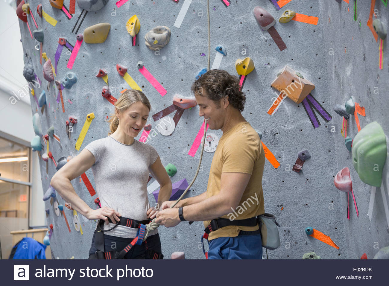 Helping woman man hi-res stock photography and images - Alamy